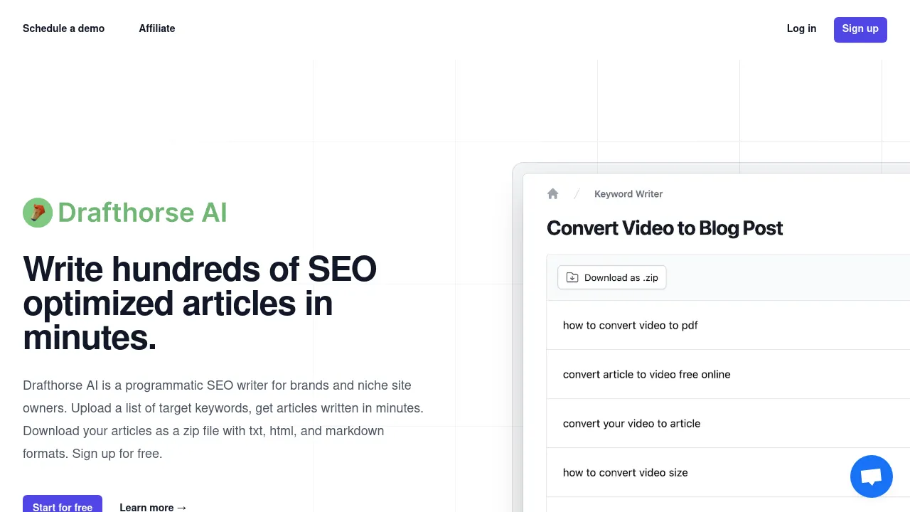Drafthorse AI - BestofAI